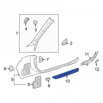 Mercedes Door Sills | Replacement Door Sill Plates — CARiD.com