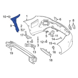Mercedes C Class OEM Bumpers | Genuine Front & Rear Bumpers — CARiD.com