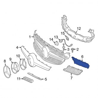 Mercedes OEM Grilles | Factory Billet, Mesh, LED Grilles — CARiD.com