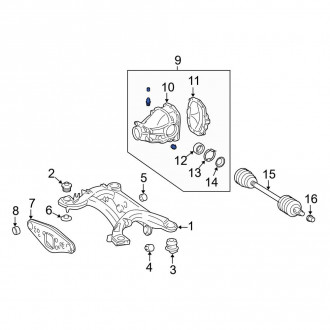 Mercedes Axle Assemblies | Front & Rear — CARiD.com