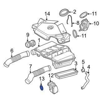 Mercedes SL Class OEM Engine & Components | Air Intake Parts — CARiD.com