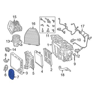 Mercedes CLS Class OEM A/C & Heating Parts | Systems, Compressors ...