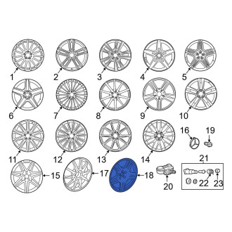Mercedes AMG GT OEM Wheels & Tires | Lug Nuts, TPMS Sensors — CARiD.com