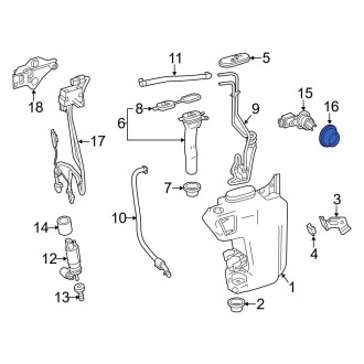 Mercedes SLK Class Washer Hardware — CARID.com