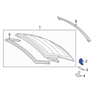 Mercedes SLC Class OEM Window Parts | Visors, Regulators — CARiD.com
