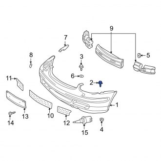 Mercedes SLK Class OEM Bumpers | Genuine Front & Rear Bumpers — CARiD.com