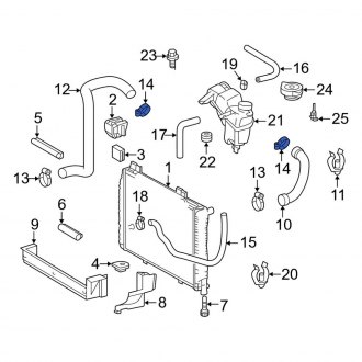 Mercedes SL Class OEM Engine Cooling Parts | Radiators, Fans — CARiD.com