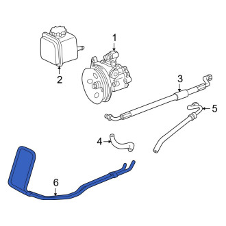 Mercedes Power Steering Cooling | Coolers, Lines & Brackets — CARiD.com