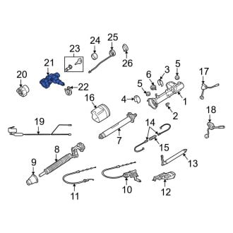 Mercedes Steering Columns, Shafts & Parts - Locks, Covers | CARiD