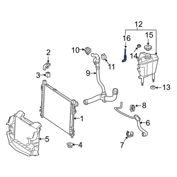 Mercedes-Benz OE 2205450024 - Engine Coolant Level Sensor
