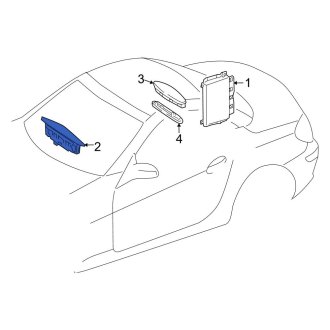 Mercedes SLK Class Parking Sensors | Garage, Rear, Front — CARiD.com