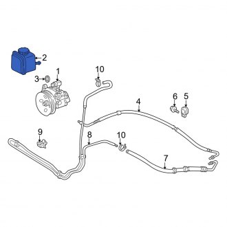 Mercedes G Class Power Steering Reservoirs | Caps, Seals — CARiD.com