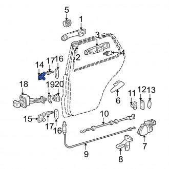 Mercedes M Class Door Hinges, Pin & Bushing Kits – CARiD.com