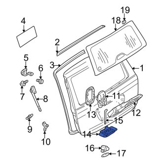 Mercedes OEM Trunks & Parts - Lids, Rear Panels, Handles | CARiD