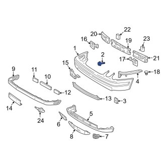 Mercedes C Class OEM Bumpers | Genuine Front & Rear Bumpers — CARiD.com