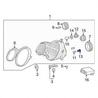 Mercedes OEM Signal Lights - LED, Parking, Corner, Bumper | CARiD