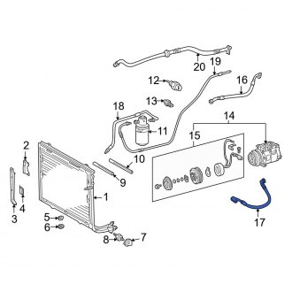 Mercedes C Class OEM A/C & Heating Parts | Systems, Compressors — CARiD.com