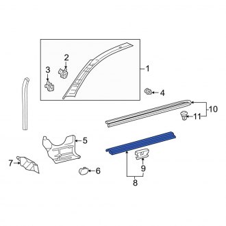 Mercedes Door Sills | Replacement Door Sill Plates — CARiD.com