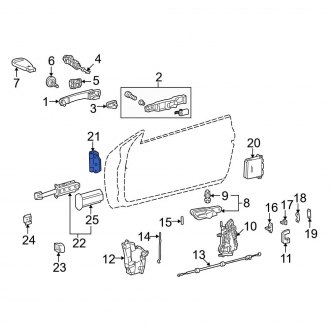 Mercedes SLK Class Door Hinges, Pin & Bushing Kits – CARiD.com