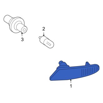 Mercedes OEM Signal Lights - LED, Parking, Corner, Bumper | CARiD