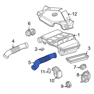 Mercedes C Class OEM Air Intake Parts | Filters, Manifolds — CARiD.com