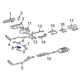 Mercedes C Class OEM Exhaust Parts | Systems, Tips, Pipes — CARiD.com