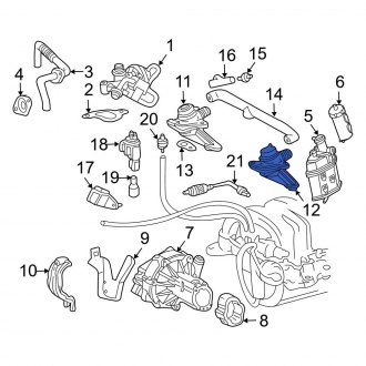 Mercedes SLK Class OEM Emission Control Parts | Oxygen Sensors — CARiD.com