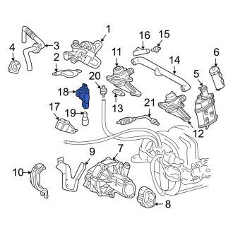 Mercedes C Class OEM Emission Control Parts - Oxygen Sensors | CARiD