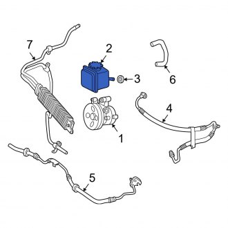 Mercedes R Class Power Steering Reservoirs | Caps, Dipsticks — CARiD.com
