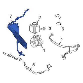 Mercedes Power Steering Cooling | Coolers, Lines & Brackets — CARiD.com