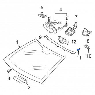 Mercedes C Class OEM Roofs & Parts | Panels, Drip Rails — CARiD.com