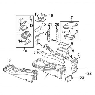 2006 Mercedes CLK Class Center Consoles & Parts — CARiD.com