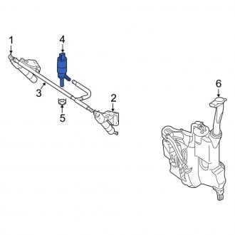 Mercedes GLE Class Windshield Washer Pumps | CARiD