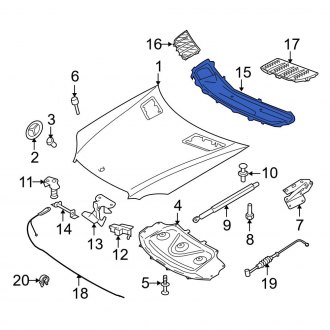 Mercedes GL Class OEM Body Hoods | Carbon Fiber, Fiberglass — CARiD.com