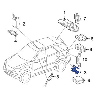Mercedes-Benz OE™ Antennas & Components - CARiD.com