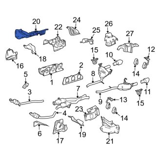 Mercedes GLE Class OEM Exhaust Parts | Systems, Tips, Pipes — CARiD.com