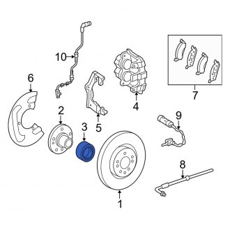 Mercedes GL Class OEM Driveline & Axle Parts | Hubs, CV-Joints — CARiD.com