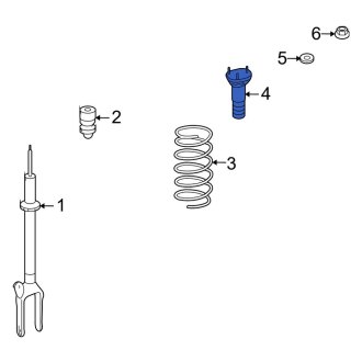 Mercedes M Class Shock & Strut Mounts | Rear, Front — CARiD.com