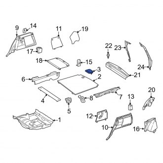 Mercedes-Benz OE™ Spare Tire Covers & Carriers - CARiD.com