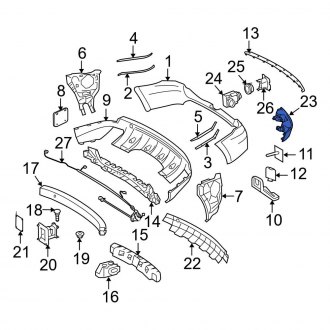 Mercedes OEM Bumpers - Genuine Front & Rear Bumpers | CARiD