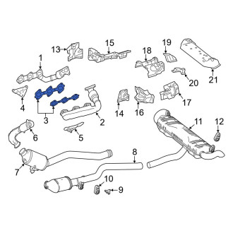 Mercedes E Class OEM Exhaust Parts | Systems, Tips, Pipes — CARiD.com