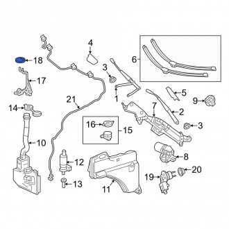 Mercedes C Class Washer Nozzles & Parts — CARID.com