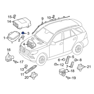 Mercedes GLS Class OEM Lighting | Headlights, Fog & Tail Lights — CARiD.com
