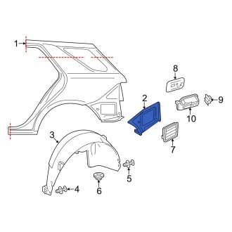 Mercedes GLE Class OEM Quarter Panels & Parts | Rear & Front — CARiD.com