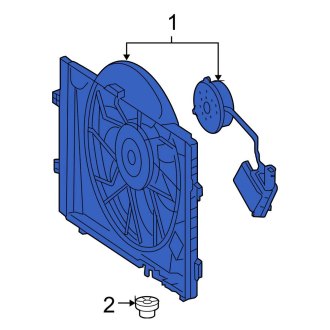 Mercedes CLK Class OEM Engine Cooling Parts | Radiators, Fans — CARiD.com