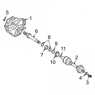 Mercedes OEM Driveline & Axle Parts | Hubs, CV-Joints — CARiD.com