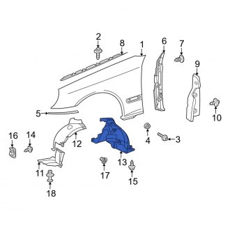 Mercedes OEM Fenders - Factory Front, Rear, Inner Fenders | CARiD
