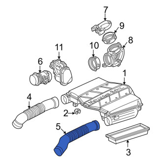 Mercedes C Class OEM Air Intake Parts - Filters, Manifolds | CARiD.com