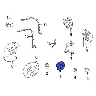 Mercedes OEM Driveline & Axle Parts | Hubs, CV-Joints — CARiD.com