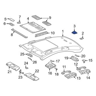 Mercedes GLB Class Interior Brackets & Hardware — CARiD.com